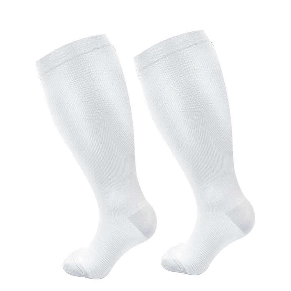 Plus Size Solid Color Compression Socks | Moon Wood