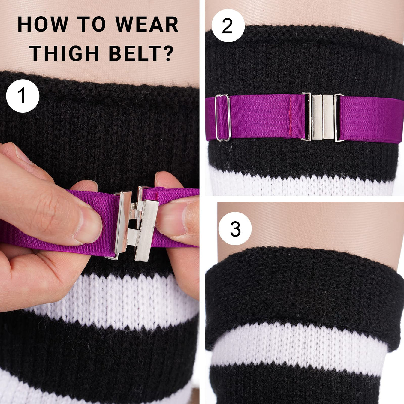 Plus Size Thigh Garter Belt丨Moon Wood